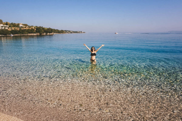 Quiet Yet Beautiful Corfu Beaches to Visit | Tall Girl Big World